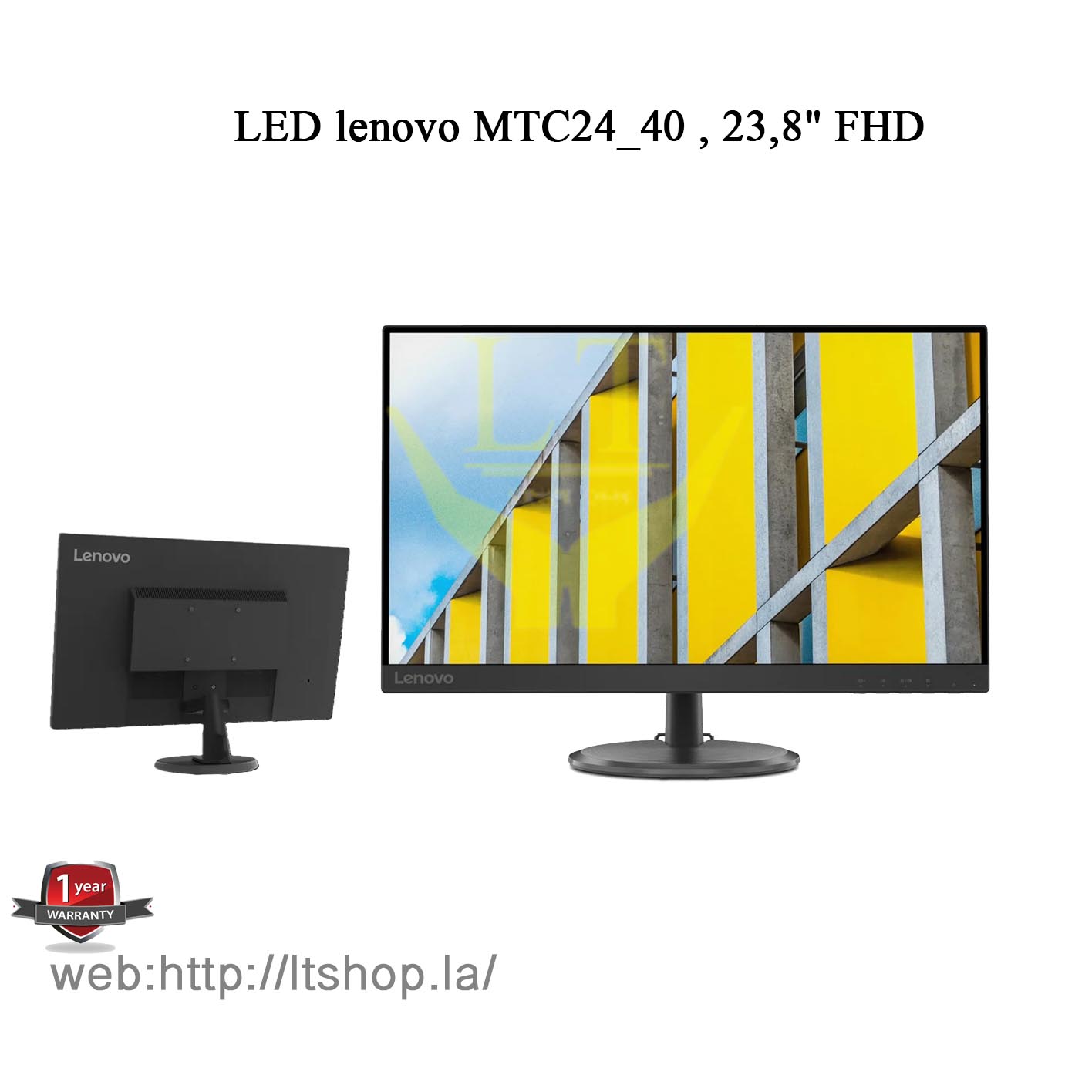 LED lenovo MTC24_40 , 23,8" FHD