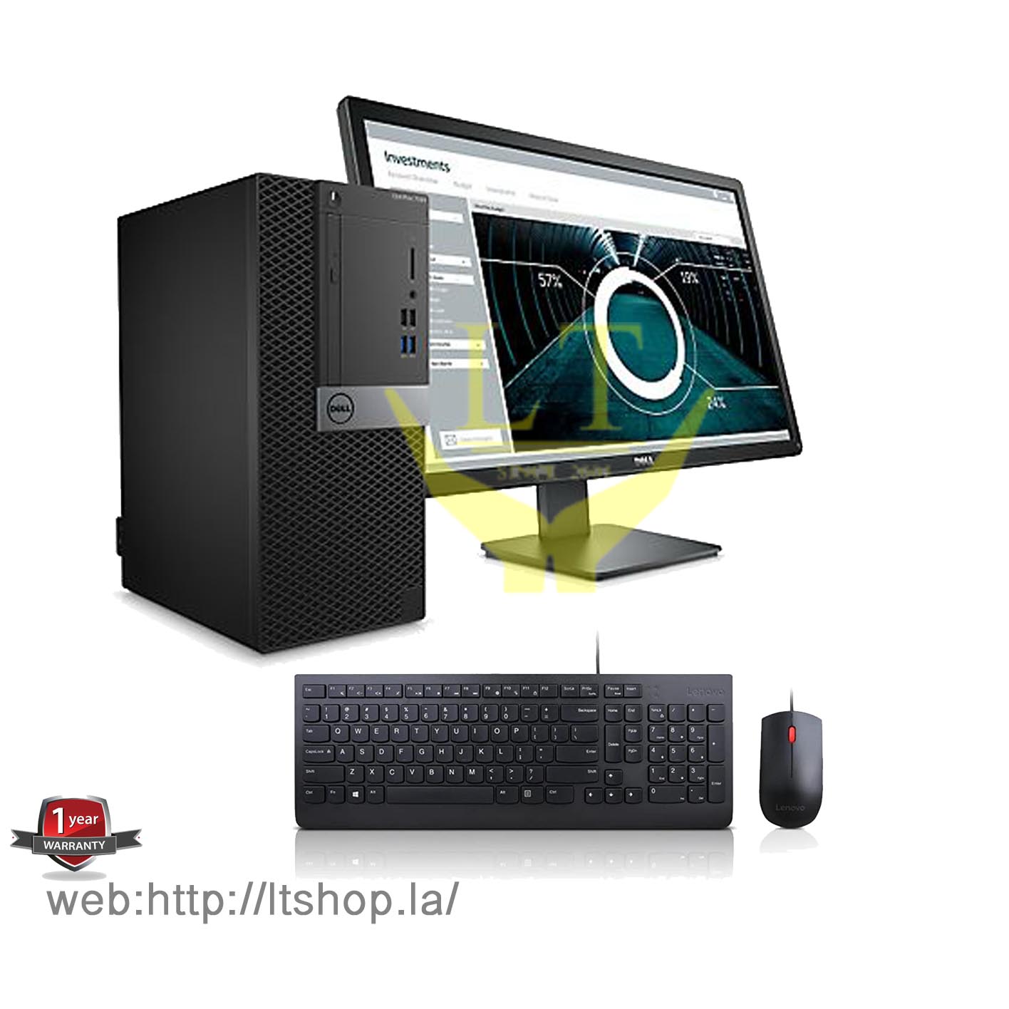 Dell optiplex 3050 / 5050 - Core I5 / LED 21,5" FHD