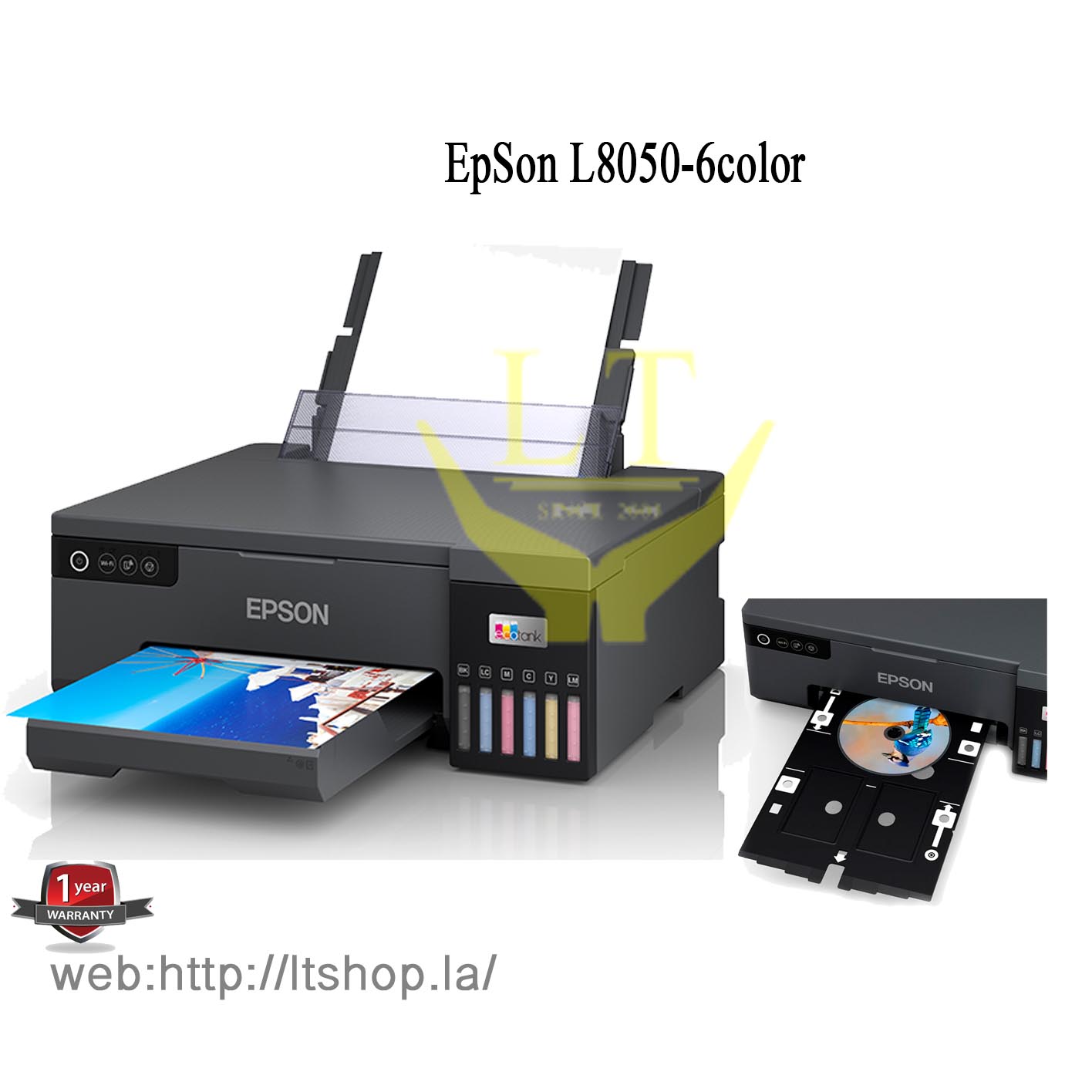 EPSON L8050 + INK TANK-6color A4
